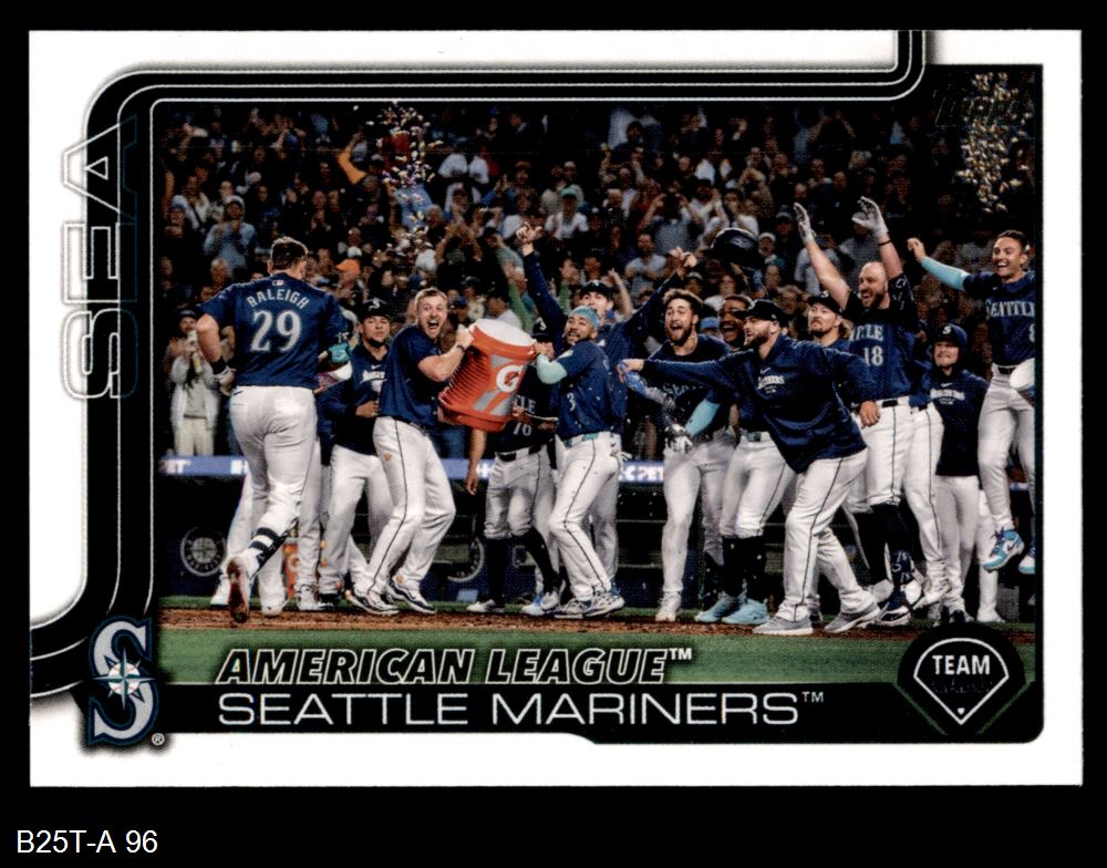 2025 Topps #96 Seattle Mariners Team