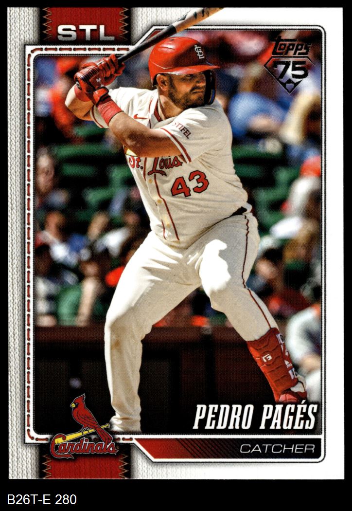 2026 Topps #280 Pedro Pages
