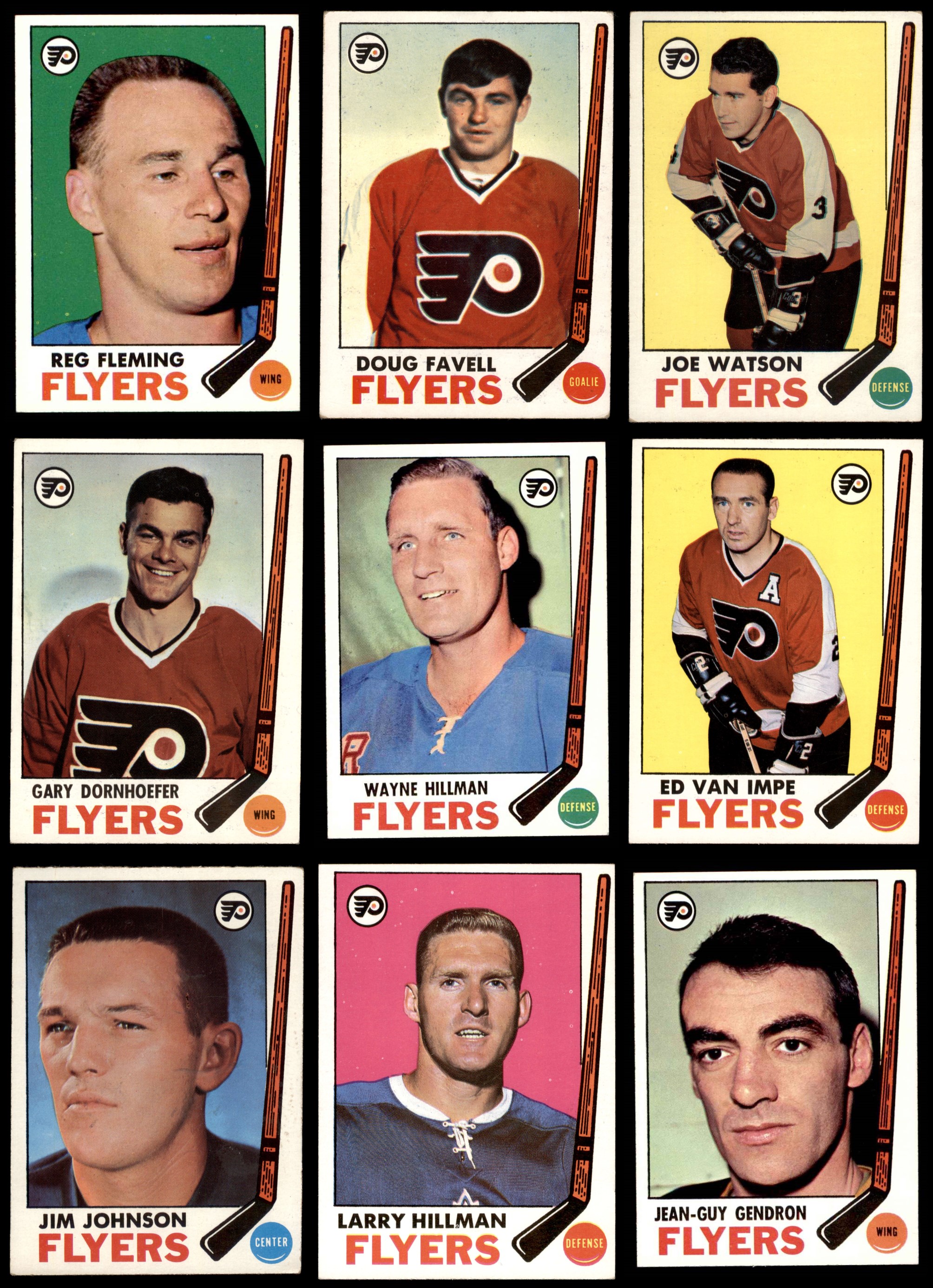 1969-70 Topps Philadelphia Flyers Near Team Set 5 - EX | eBay