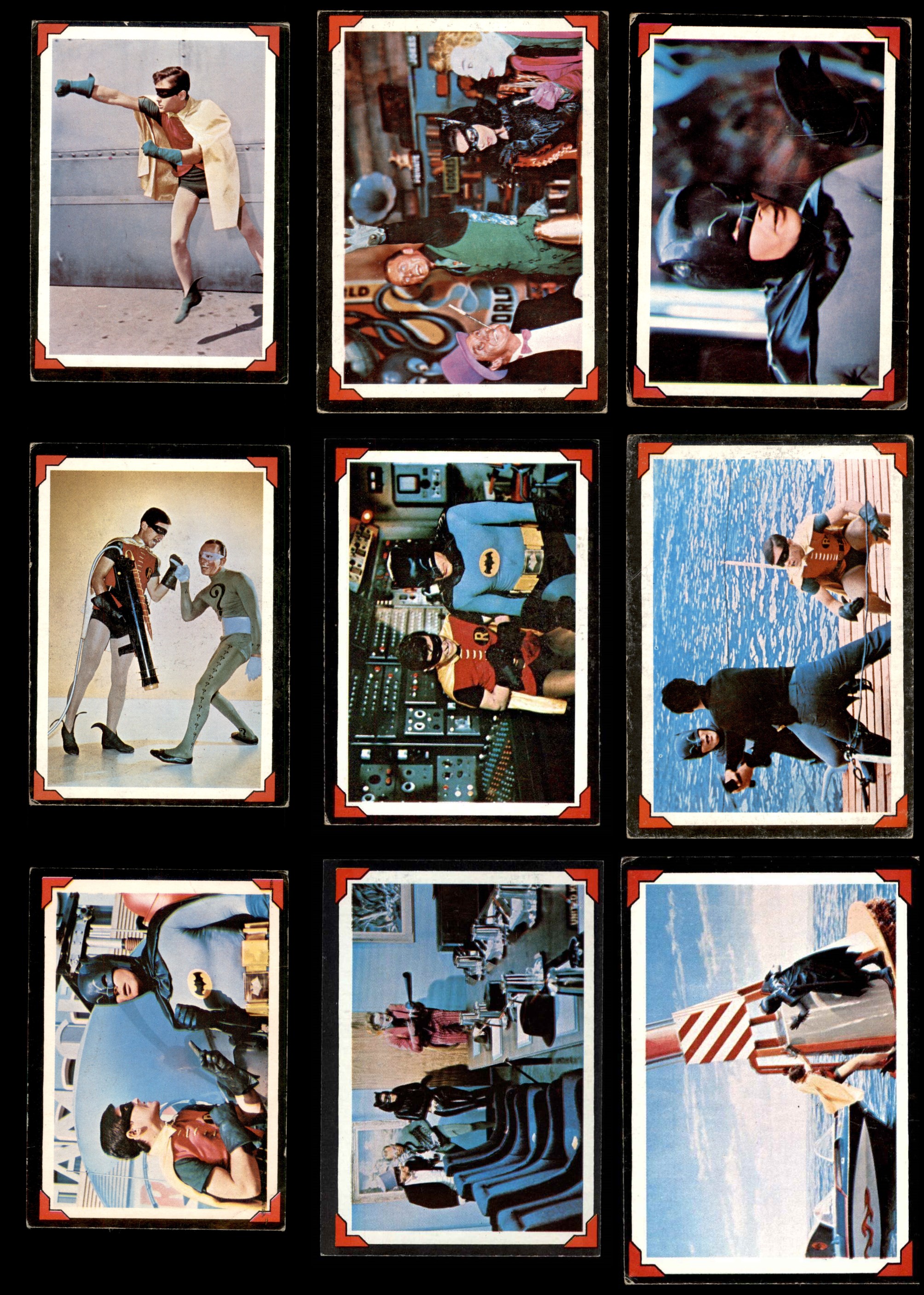 1966 Topps Batman Riddler Back Almost Complete Set 3.5 - VG+ (37 / 38 ...