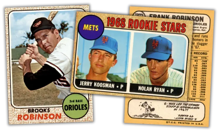 Buy 1968 Topps Baseball Cards, Sell 1968 Topps Baseball Cards: Dean’s Cards