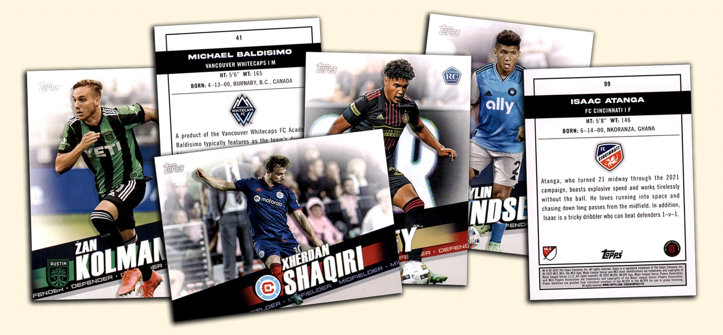 Soccer Cards - Dean's Cards