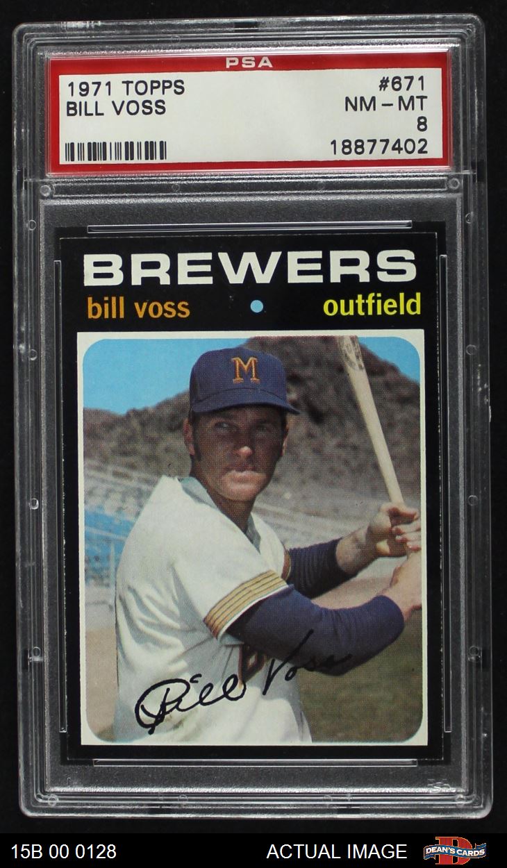 1971 Topps #671 Bill Voss