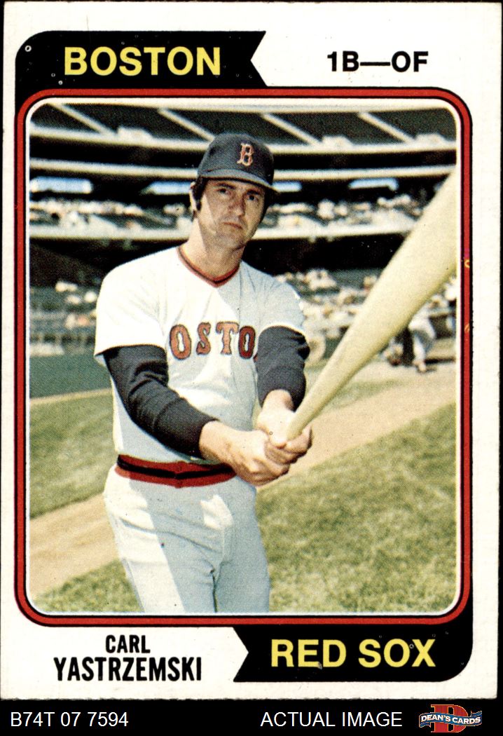 1974 Topps #280 Carl Yastrzemski