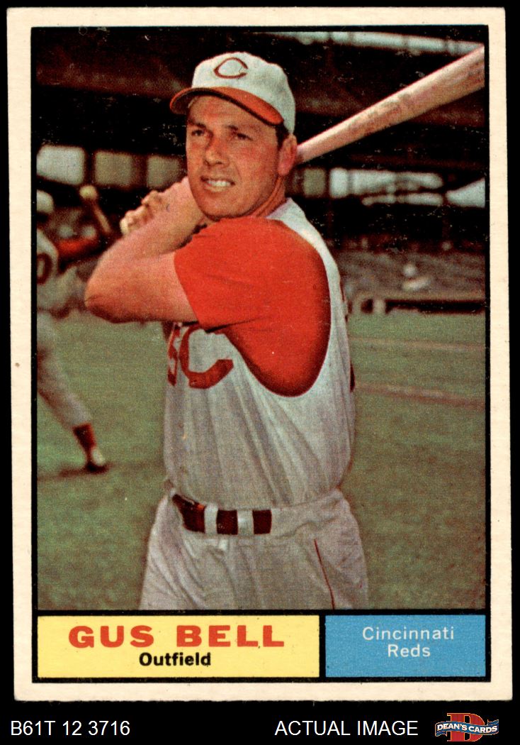 1961 Topps #215 Gus Bell