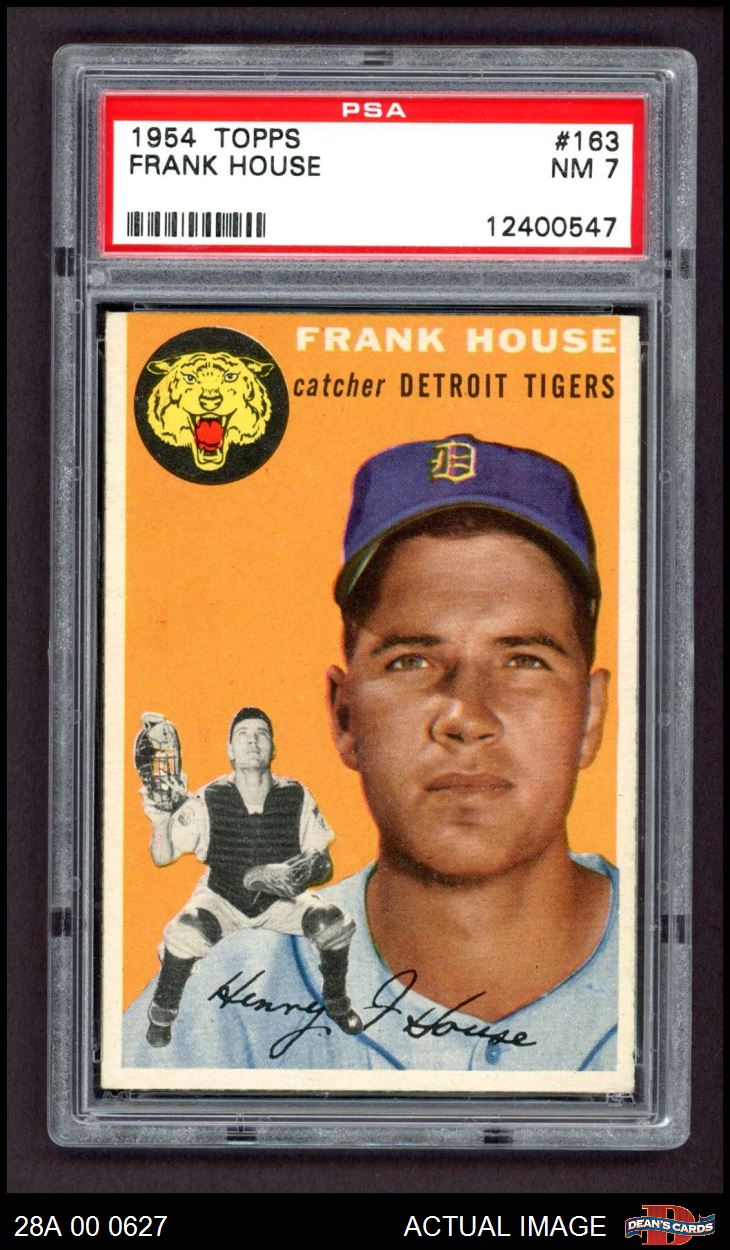1954 Topps #163 Frank House