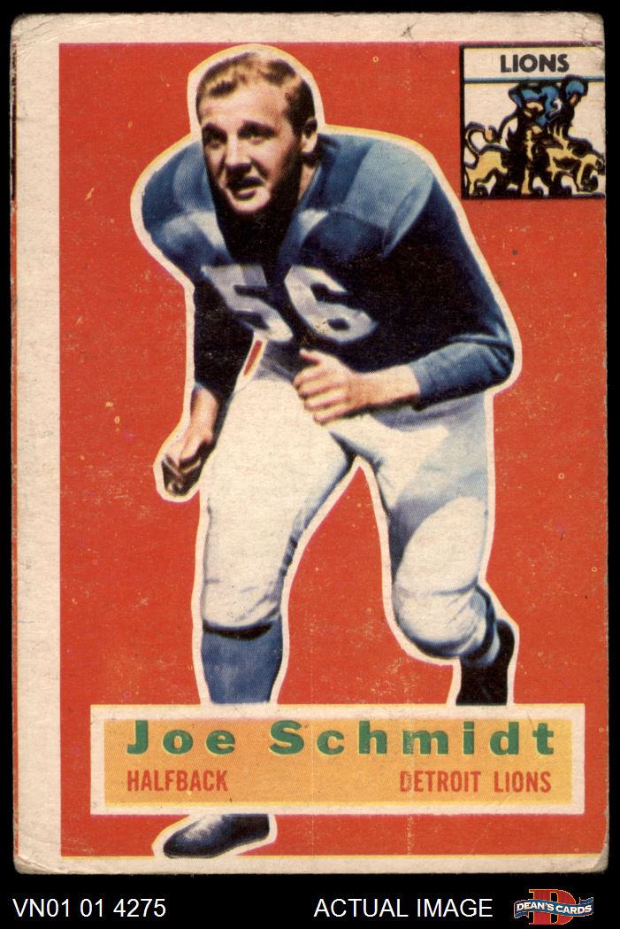 1956 Topps #44 Joe Schmidt