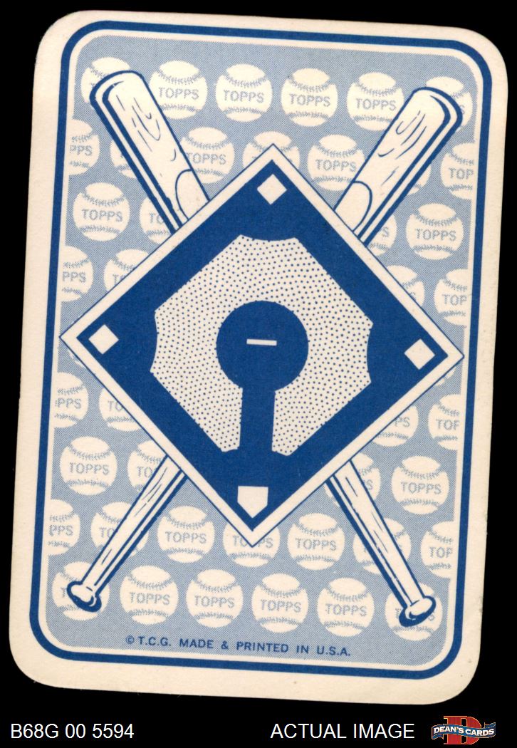 1968 Topps Game #25 Gene Alley