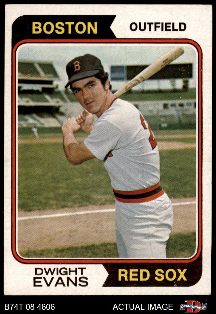 1974 Topps #351 Dwight Evans