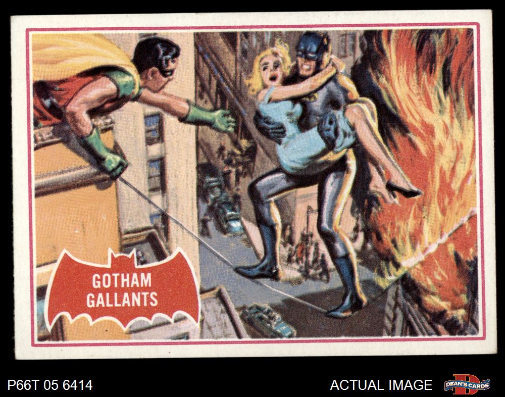 1966 Topps Batman Red Bat #15 Gotham Gallants