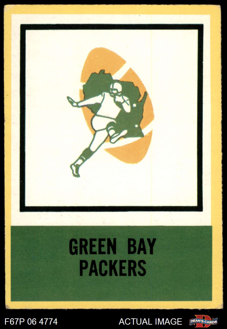 1967 Philadelphia #84 Green Bay Packers Logo