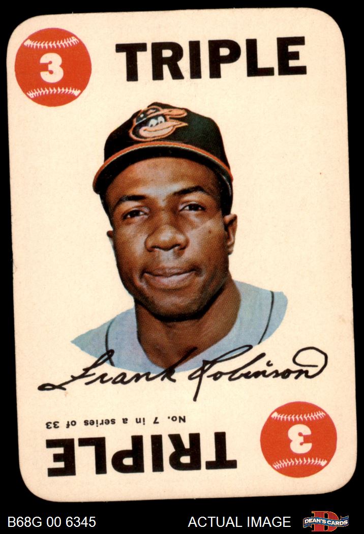 1968 Topps Game #7 Frank Robinson