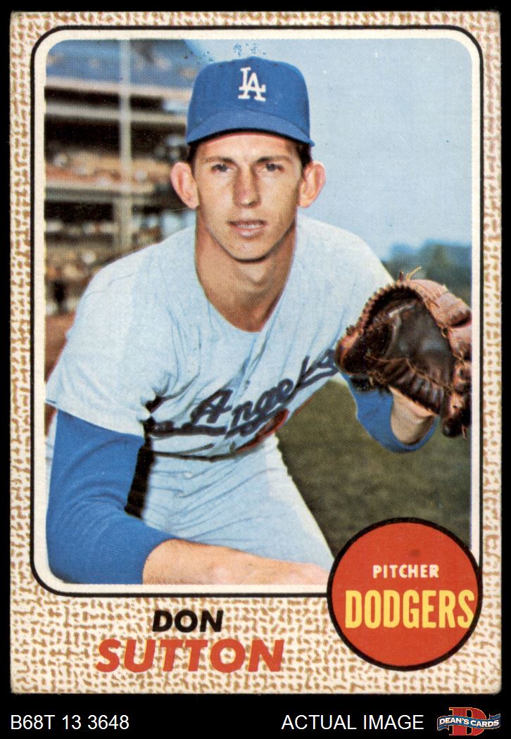 1968 Topps #103 Don Sutton