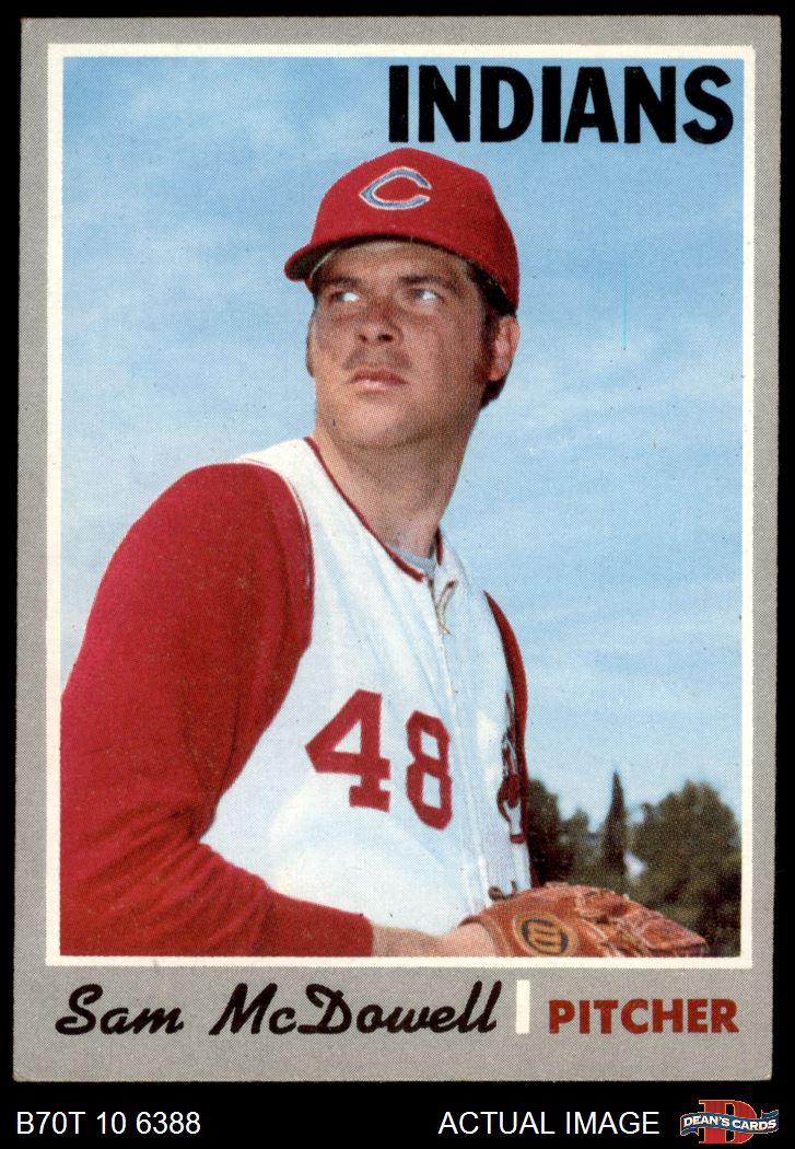 1970 Topps #650 Sam McDowell