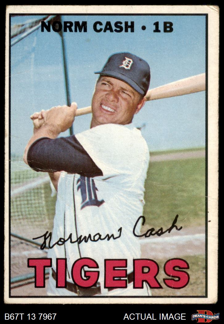 1967 Topps #540 Norm Cash