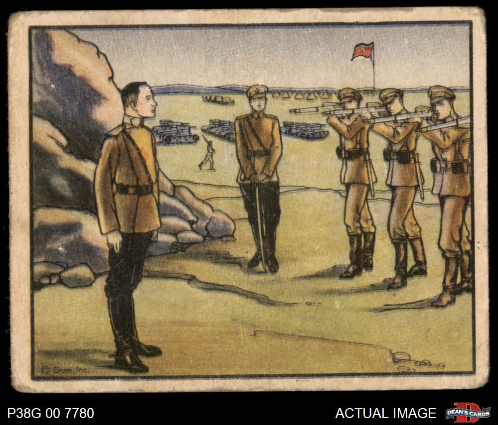 1938 Horrors of War #252 Russian Tank Commander is Purged 1.5 - FAIR