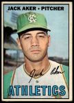 1967 O-Pee-Chee #110 Jack Aker